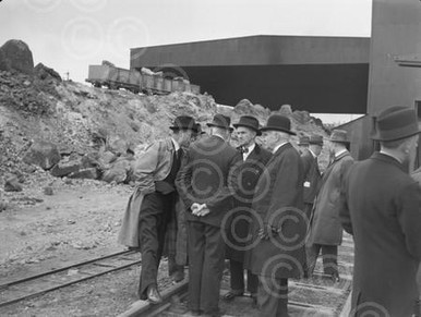 30115772-Rt Hon, Thomas Johnston at Clyde Bridge Basic Slag Plant ...