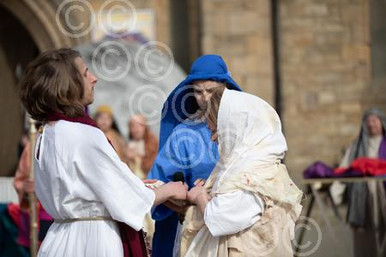 39412641-Jesus heals the leper woman. - Newsquest | Newsprints