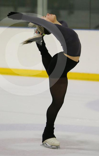 39603013-Figure skater Christie Shannon pictured at East Kilbride Ice ...