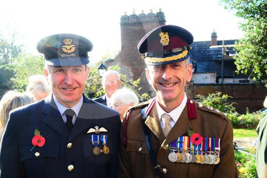 39614479-Remembrance service at St Michael s Church, Brent Knoll ...