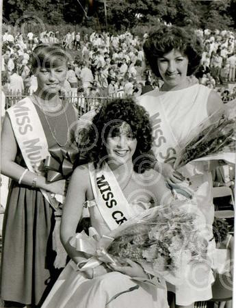 39530075-Miss Crimdon Dene 1983, Michelle Horn, centre, Lynne Allison ...