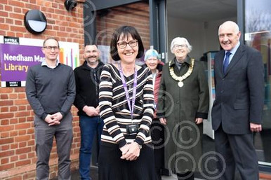 39346219-Library manager Donna Grand. Needham Market s new library has ...