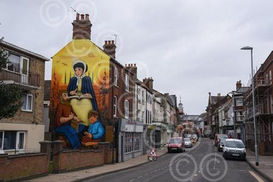 39356198-Ruben Cruz s mural on King Street in Great Yarmouth. Picture ...