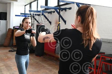 39375001-Professional boxer Emma Dolan for international womens day ...