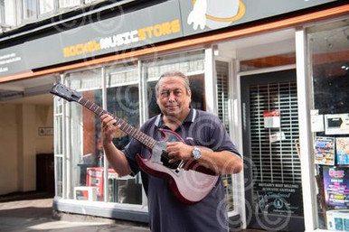 39559579-Matthew Long owner of the Rocket Music Store in St Nicholas ...