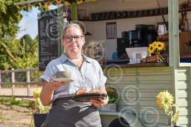 39559492-Jenny Sheldrake has launched the Donkey Box Cafe in a ...