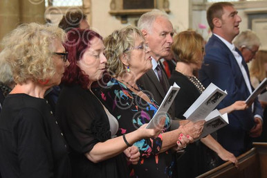 39568642-Family and friends at Brenda Ferris-Rampley s funeral service ...