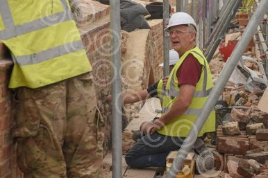 39436727-John Briggs, director and banker mason at Medieval Masonry ...