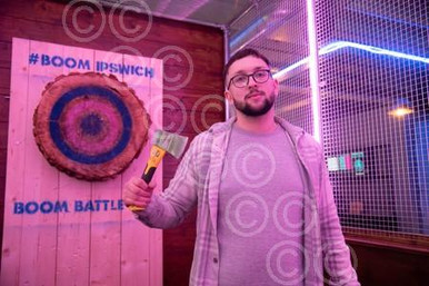 39426055-The Boom Battle bar in Ipswich is open. Axe throwing, Mini ...