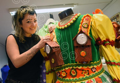 39634571-Costume designer and supervisor Kirsteen Wythe cor , with ...