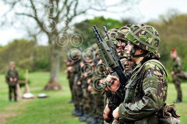 39671448-Young Soldiers filmed at the Infantry Training Centre ...