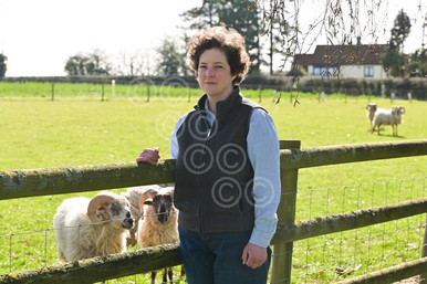 39688558-Kerry Gibb and her daughter Suzannah Long share a flock of ...