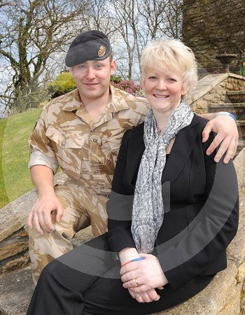 14567955-Mother and son Alyson and Benjamin Partridge - pic Geoff Hall ...
