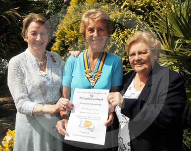 14851472-Sherlie Evans, Sandra Squire, and Janet Davey, with there ...