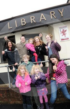 19942353-Library celebrations at Bishops Lydeard with Mike, Lydia ...