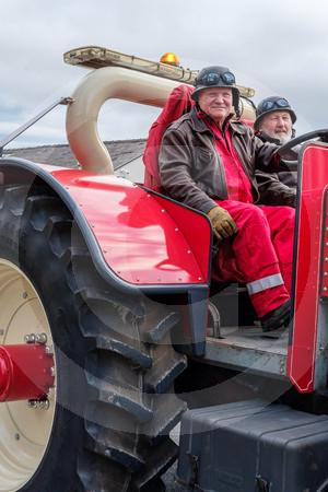 38435055-David Hollings and Keith Petty with Keithâ€™s self-designed ...