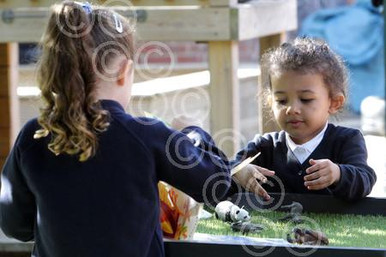 33929354-l-r Imogen Clements and Ameerah Adebowale at Willowcroft ...