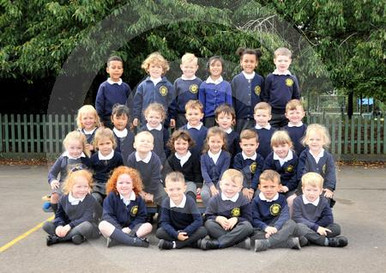 38193998-First day at school, Liden primary. Pic - Lion class, Mrs Coe ...