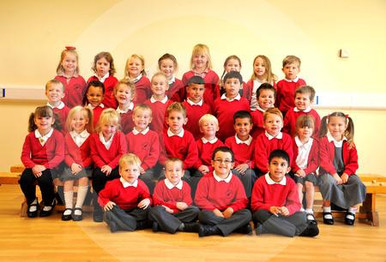 28894032-Pic by Dave Cox First day at school, Haydonleigh primary. Pic ...