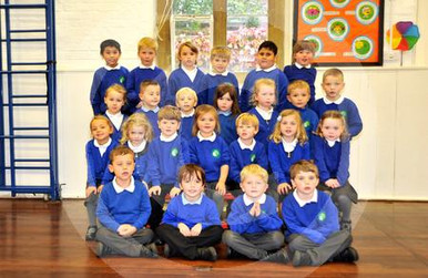 38253805-First day at school, Wroughton primary. Pic - Blue class, Mrs ...