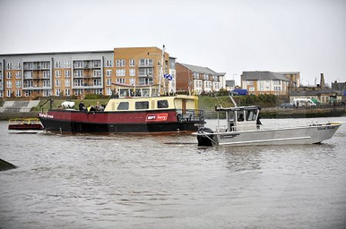 14466559-Photo Jamie Simpson The Renfrew to Yoker Ferry run by SPT ...