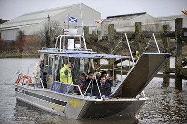 14466561-Photo Jamie Simpson The Renfrew to Yoker Ferry run by SPT ...