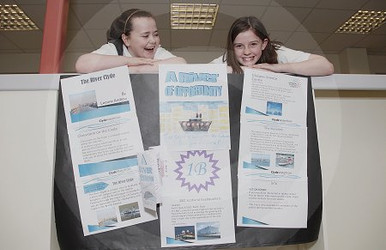 14205510-Pictures Mark Gibson Herald &Times Amy McAleer 12 and Leanne ...