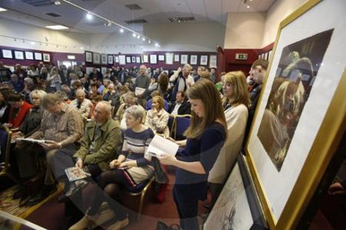 24339803-Terry Howson Sale at McTears Auctioneers Pictured Listening to ...