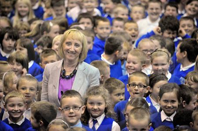 18314345-Photo Jamie Simpson. Whiteless Primary school in the Abronhill ...