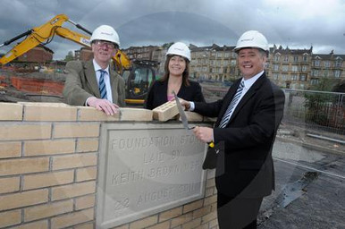 18314350-Keith Brown MSP Minister for Housing and Transport lays an ...