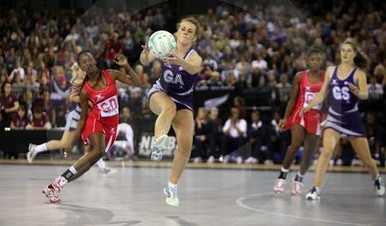 25423761-Photo: Colin Templeton Netball championships at the Emirates ...