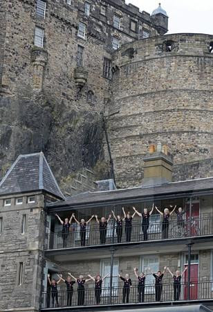 25449256-Members of 24-Carat Gold over-60s dance troupe at Edinburgh s ...