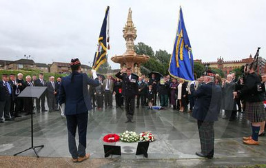 35270921-Colonel Angus Loudon MBE, President of the King s Own Scottish ...