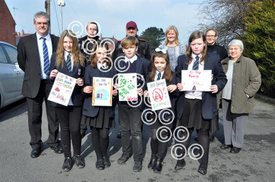 39832638-SW180315C Wrexham Poster Winners..Ysgol y Grango Pupils Zara ...
