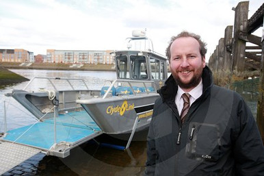 14328254-New ferry operator Clydelink conducting trials on the existing ...