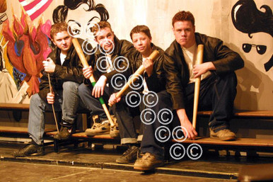 39851568-Argoed High school pupils, Ryan Forshaw, Terry Stilgoe, Javan ...