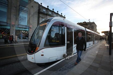 26656243-The official unveiling of the new Tram Livery and drivers un ...