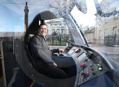 26656246-The official unveiling of the new Tram Livery and drivers un ...