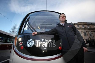 26656248-The official unveiling of the new Tram Livery and drivers un ...