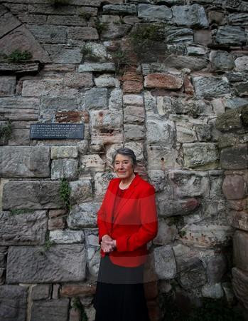 26684166-Patti Lomax near her home in Berwick-upon-Tweed. Her late ...