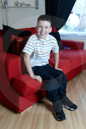 26704270-Picture Nick Ponty Joshua Granger who has had an operation in ...