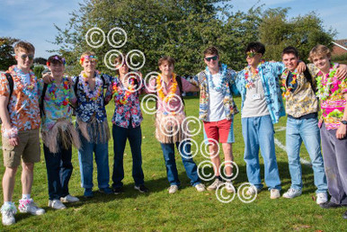 39871872-Farlingaye high school have their annual fancy dress walk ...