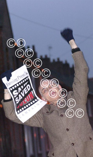 39876260-Campaigner Derek Atkins takes delight in the knowledge that ...