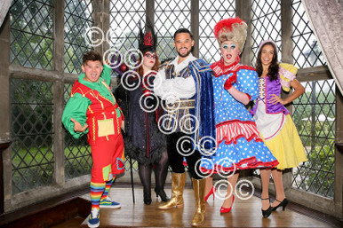 39883918-Snow White and the Seven Dwarf's photo call pictured Josh ...