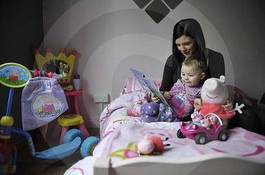 13935199-Photo Jamie Simpson Kacey Fitzpatrick (2yrs) from Cardonald ...