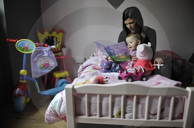 13935200-Photo Jamie Simpson Kacey Fitzpatrick (2yrs) from Cardonald ...