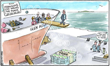 39946561-Our cartoonist Steven Camley's take on ferries boss 491692100 ...
