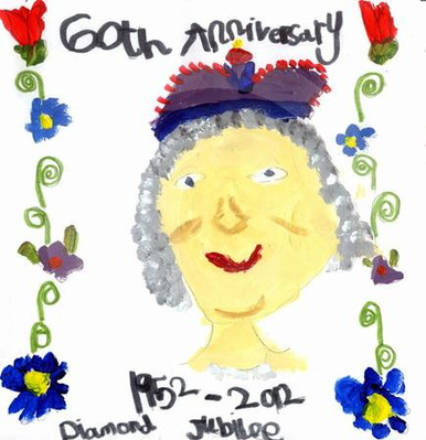 21214779-Diamond Jubilee Drawing compertition 4-6 years catagory. Libby ...