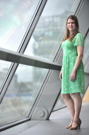 20638406-Photo Jamie Simpson. Jo Swinson MP photographed at the Glasgow ...