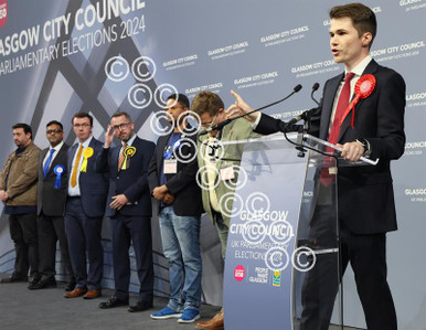 40000737-UK parliament general election 2024 vote count at the Emirates ...